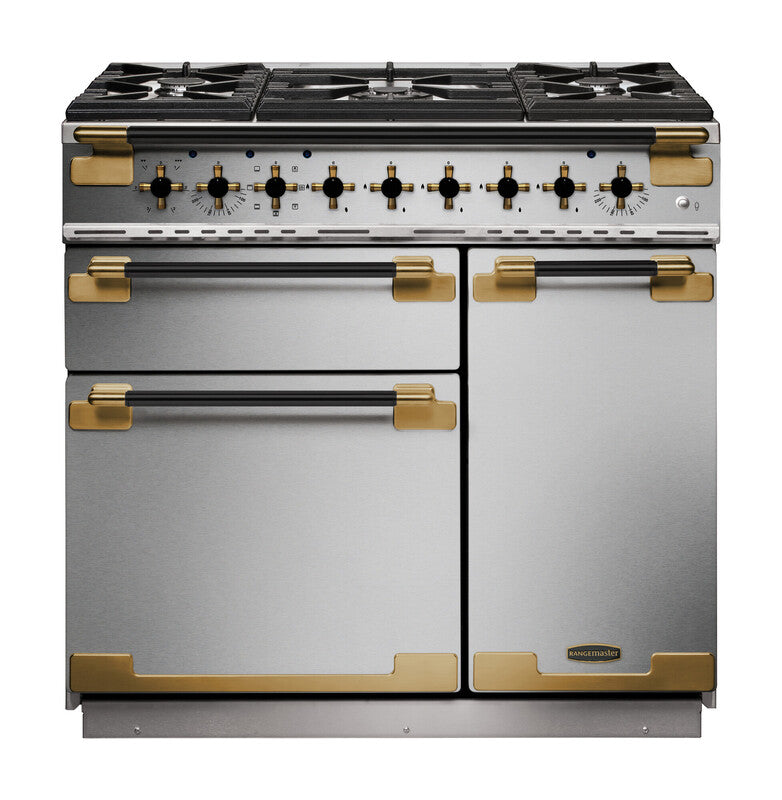 Rangemaster Elise Luxe 90cm Dual Fuel Range Cooker – Whitakers of Shipley