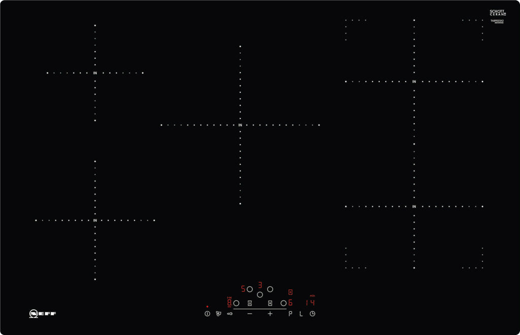 Neff T56FD50X0 60cm Flex Induction Hob – Whitakers of Shipley