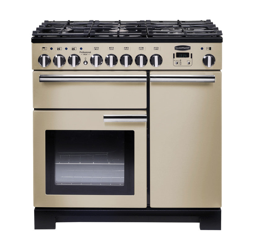 Rangemaster Professional Deluxe 90cm Dual Fuel Range Cooker – Whitakers ...